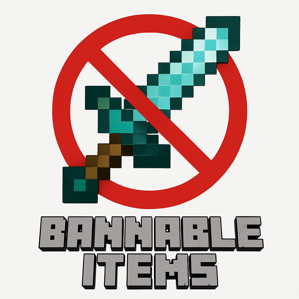 Download Bannable Items — Minecraft Mods — MetaMods