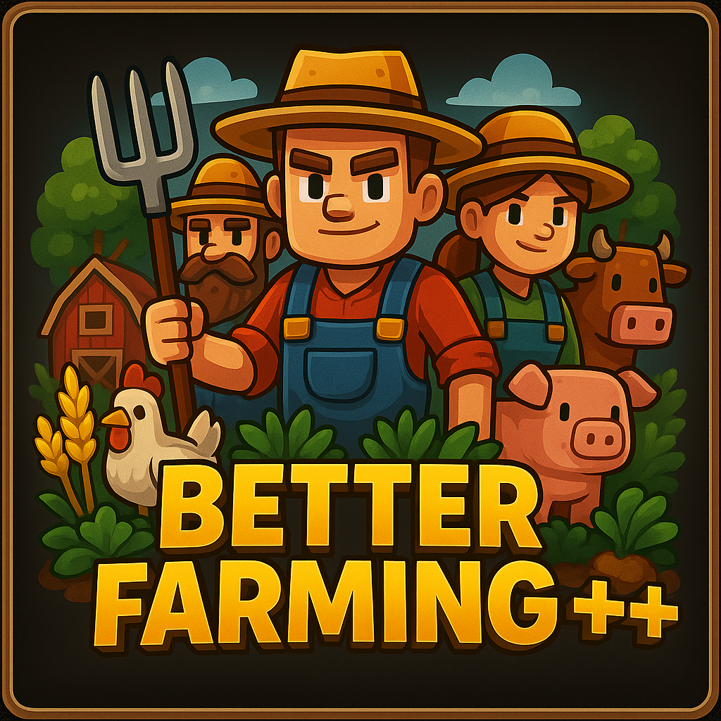 Versions Better Farming + + — Minecraft Mods — MetaMods