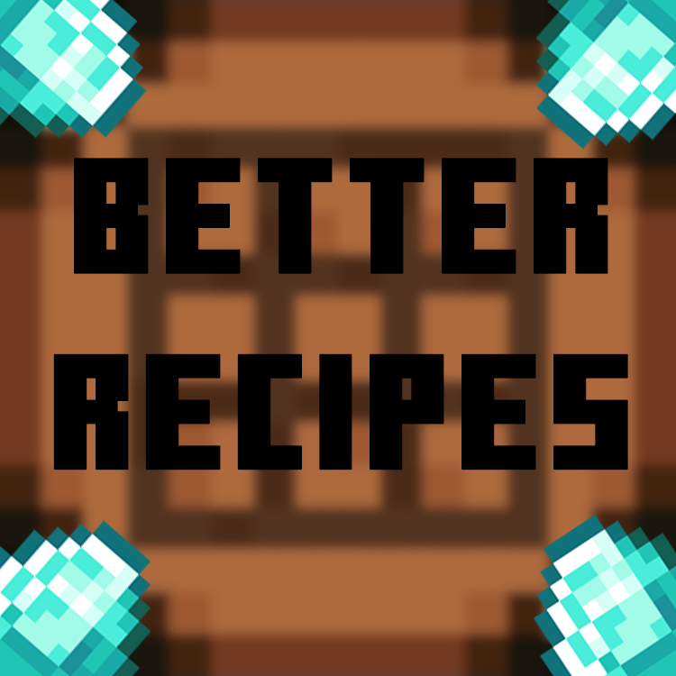 Скачать Better Recipes from TurTa — Minecraft Моды — MetaMods