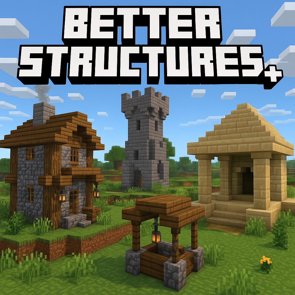 Download Better_Structures_Plus — Minecraft Mods — MetaMods