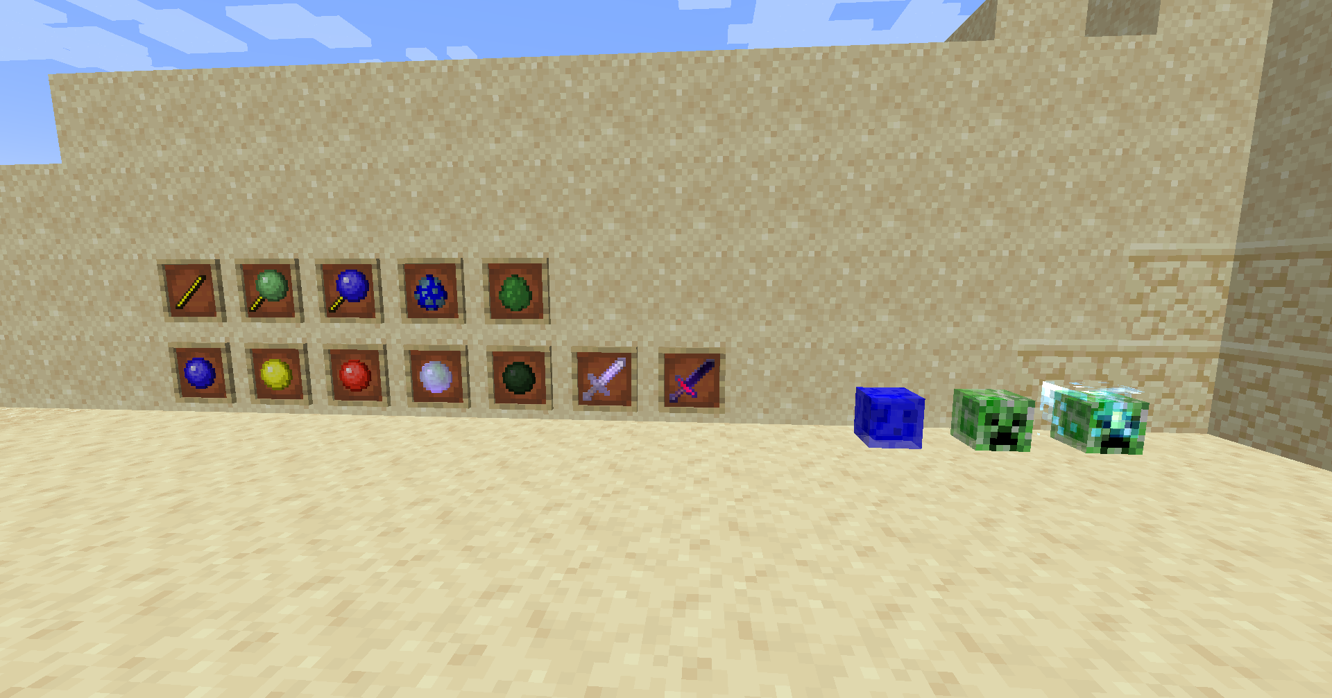 Версии Blobman's Stuff — Minecraft Моды — MetaMods