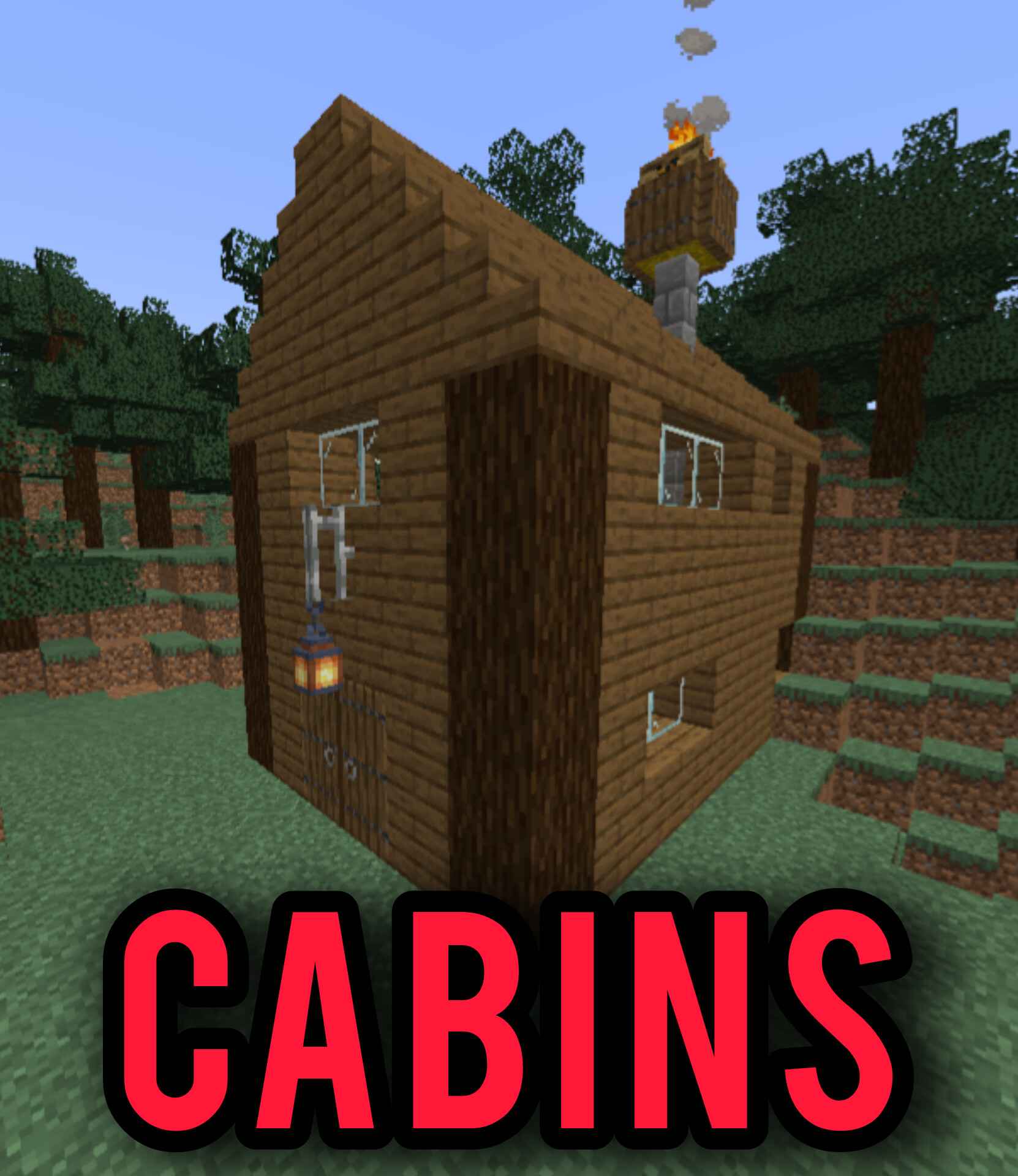 Скачать cabins — Minecraft Моды — MetaMods