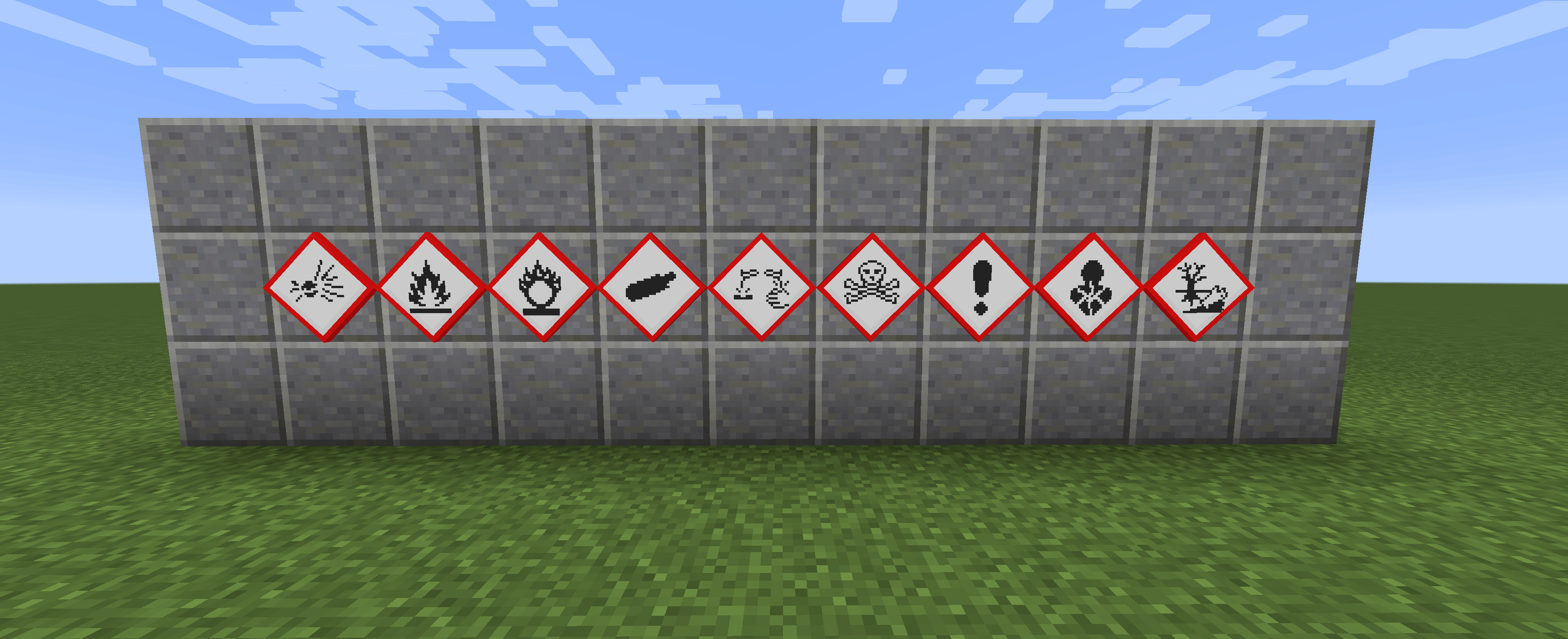 Скачать Chemistry Signs — Minecraft Моды — MetaMods