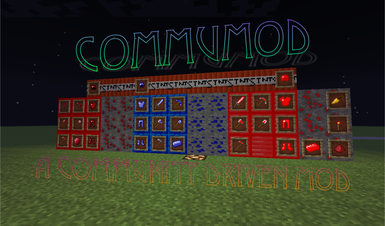 Скачать CommuMod — Minecraft Моды — MetaMods