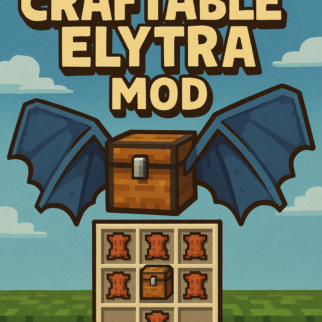 Download 🪶 Craftable Elytra Mod – Soar Without the Search! 🚀 ...
