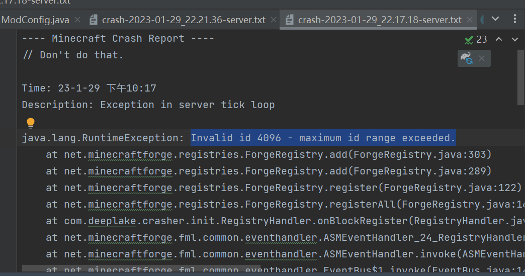Versions Crasher — Minecraft Mods — MetaMods