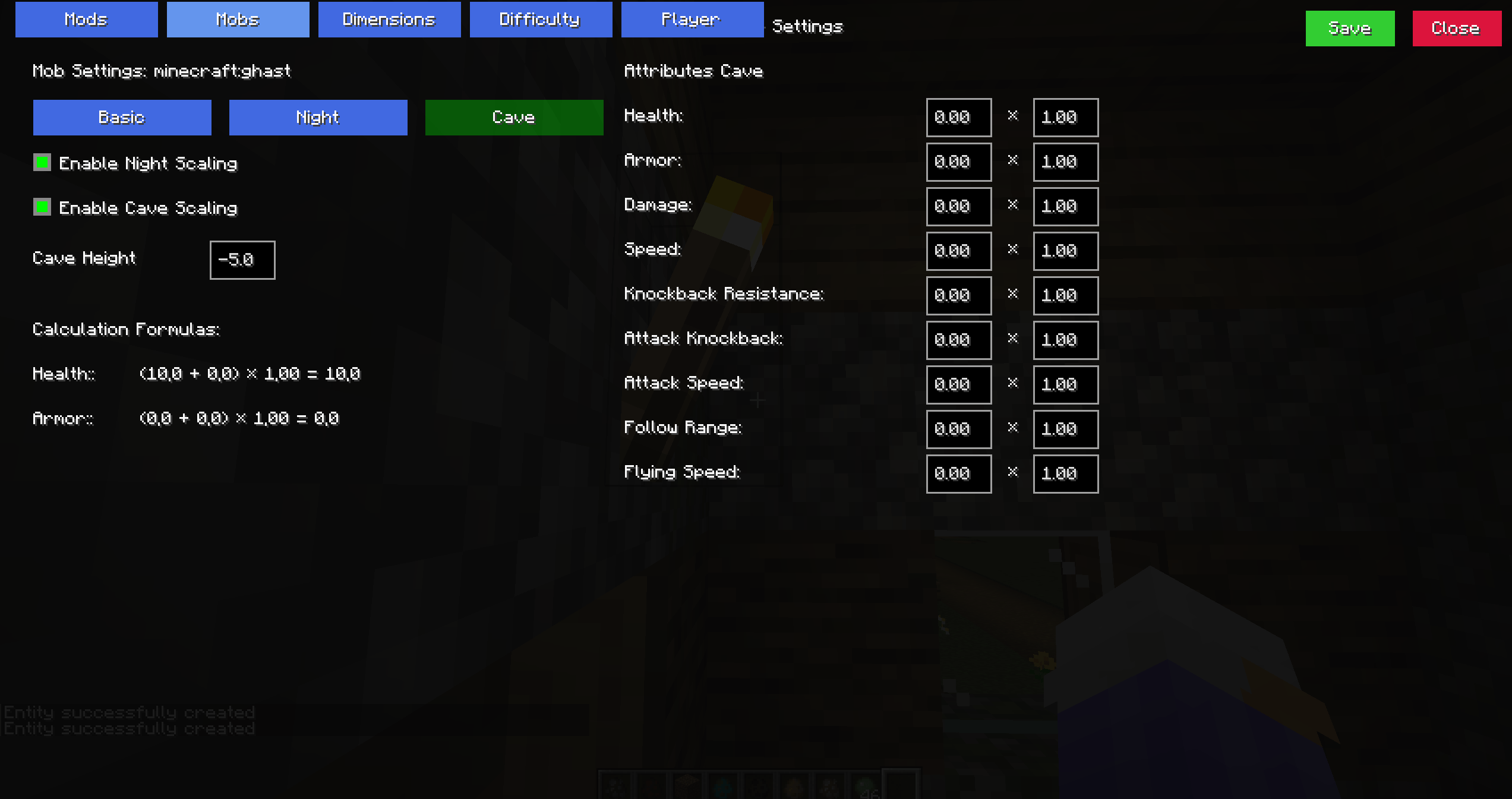 Галерея Dimension Amplifier & MobScaler — Minecraft Моды — MetaMods