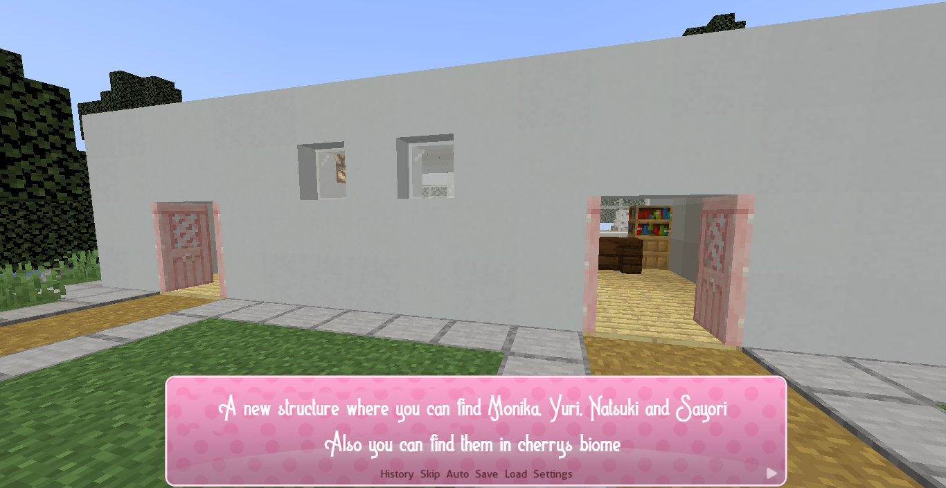Галерея Doki Doki Literature Club - DDLC — Minecraft Моды — MetaMods