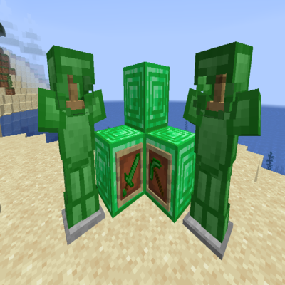 Скачать Emerald armor and tools — Minecraft Моды — MetaMods