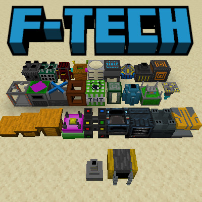 Скачать F-Tech — Minecraft Моды — MetaMods