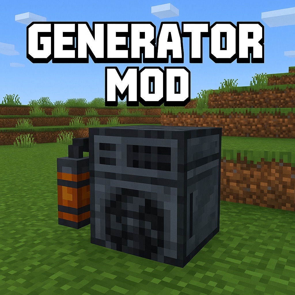 Скачать Generator machines — Minecraft Моды — MetaMods