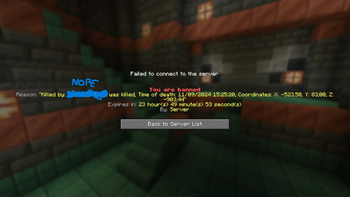 Download Hardcore-ban — Minecraft Mods — MetaMods
