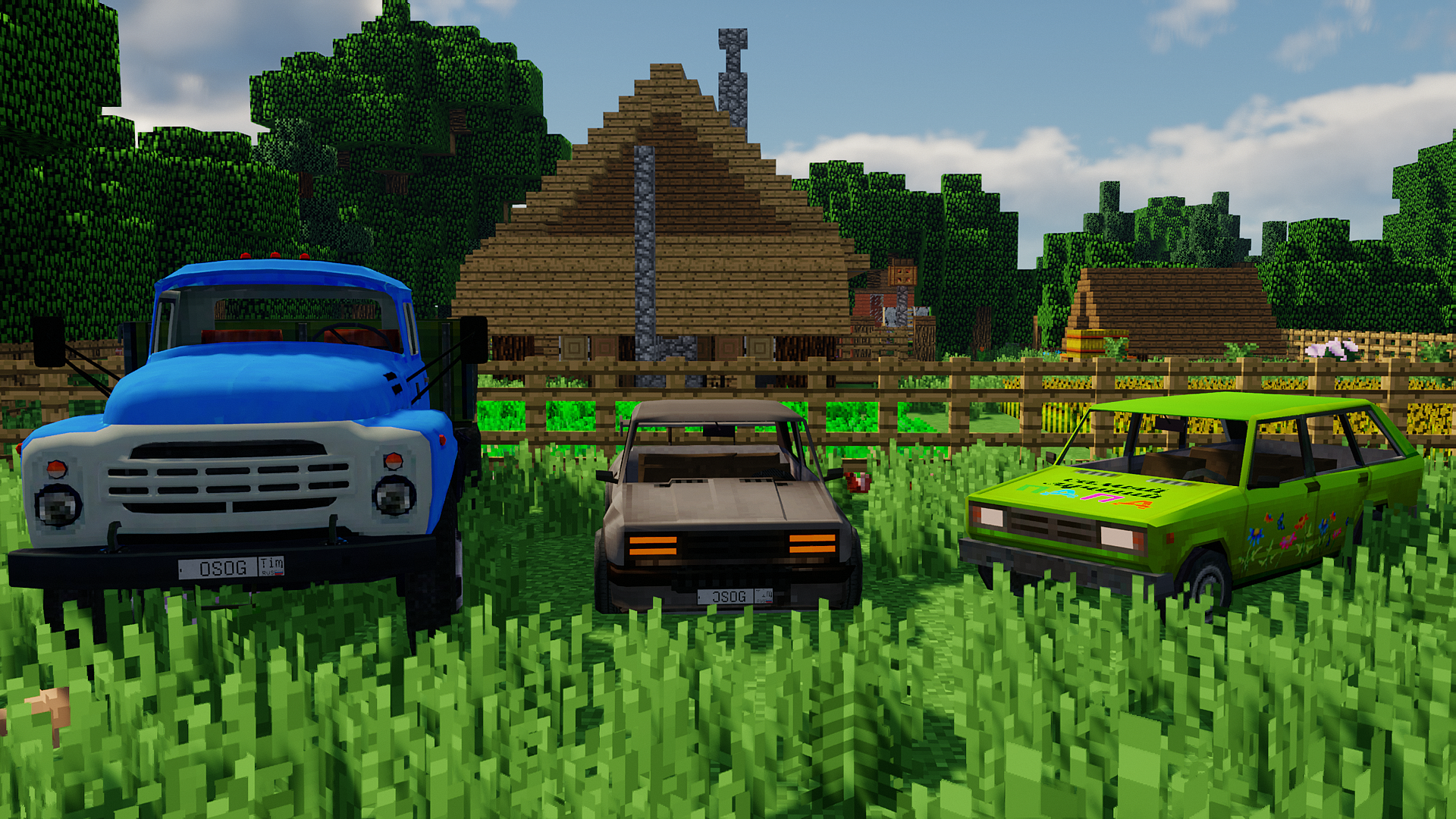 Скачать [Immersive Vehicles] Soviet Lada — Minecraft Моды — MetaMods