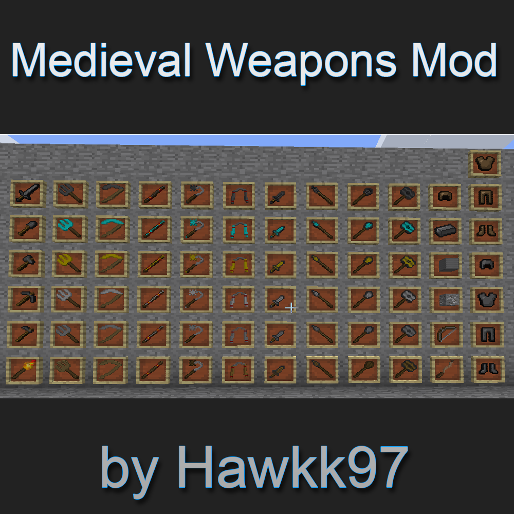 Addons Medieval Weapons and Tools Mod — Minecraft Mods — MetaMods