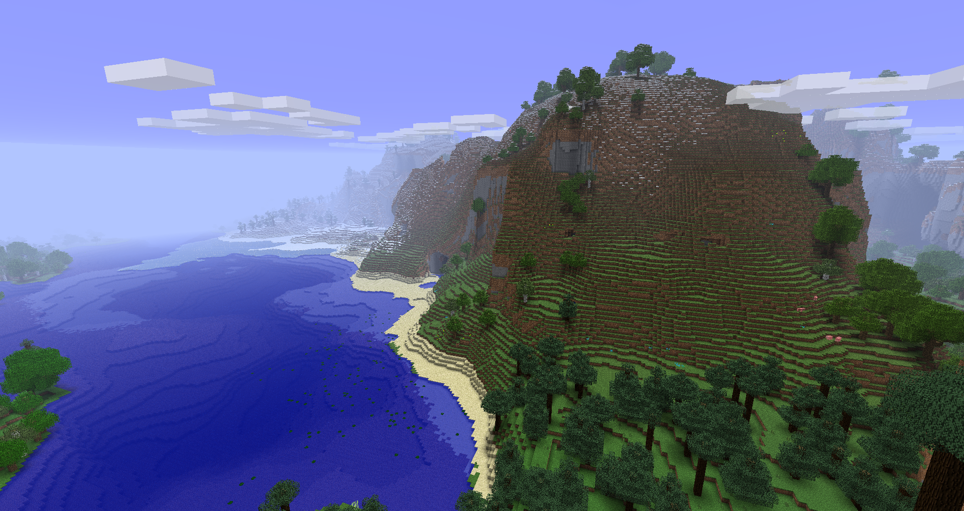 Скачать Modern Beta: Amplified [Fabric] — Minecraft Моды — MetaMods