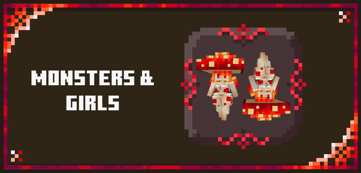Скачать Monsters & Girls — Minecraft Моды — MetaMods