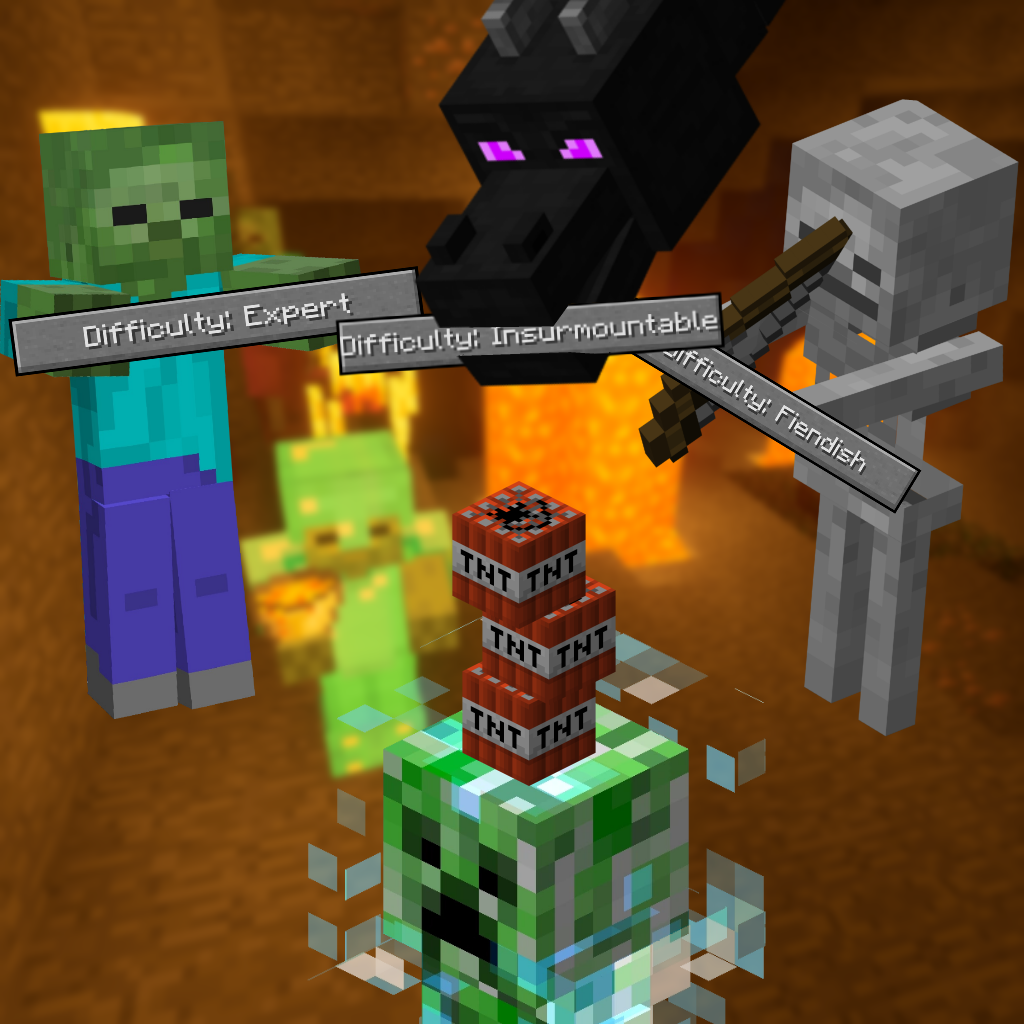 Скачать More Difficulty Levels — Minecraft Моды — MetaMods