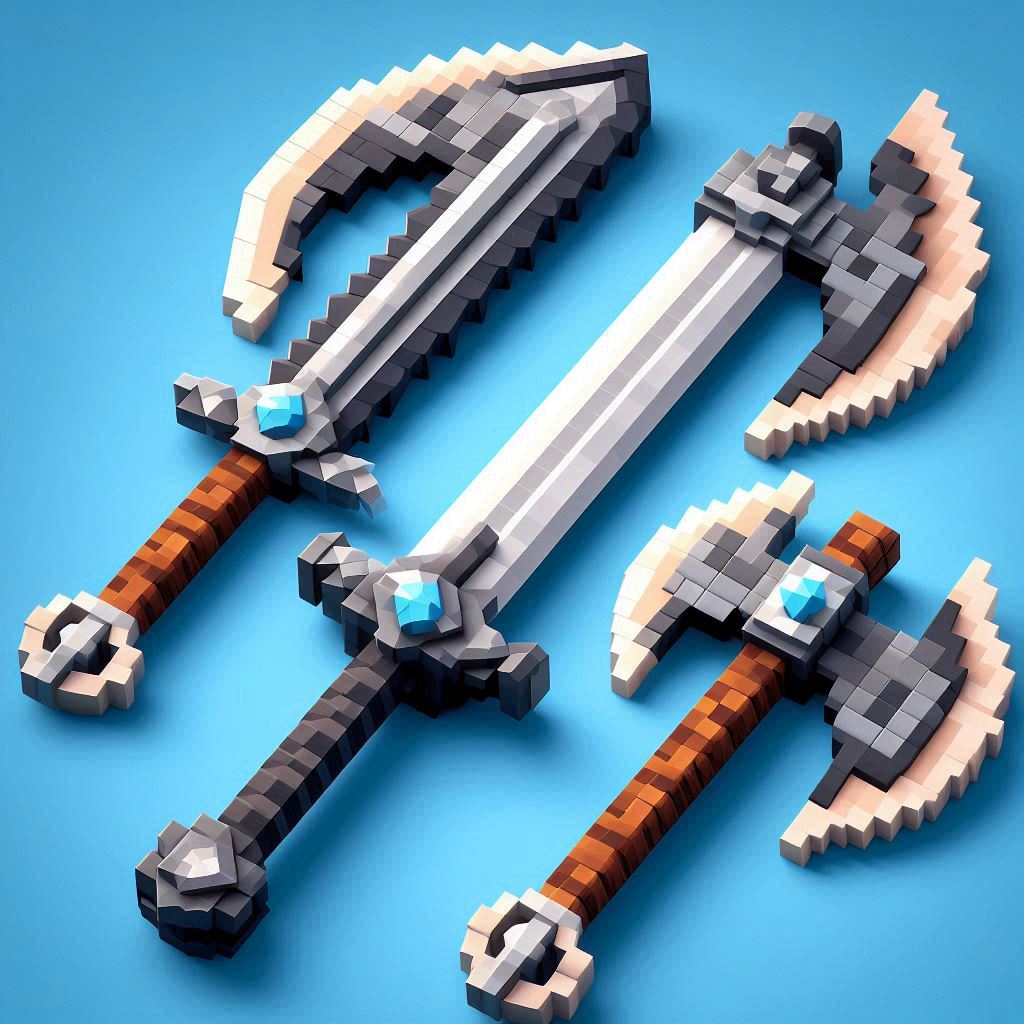Download More Melee Weapon — Minecraft Mods — MetaMods