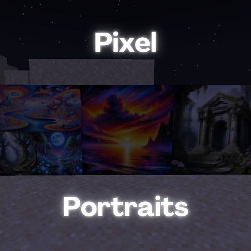 Скачать Pixel Portraits — Minecraft Моды — MetaMods