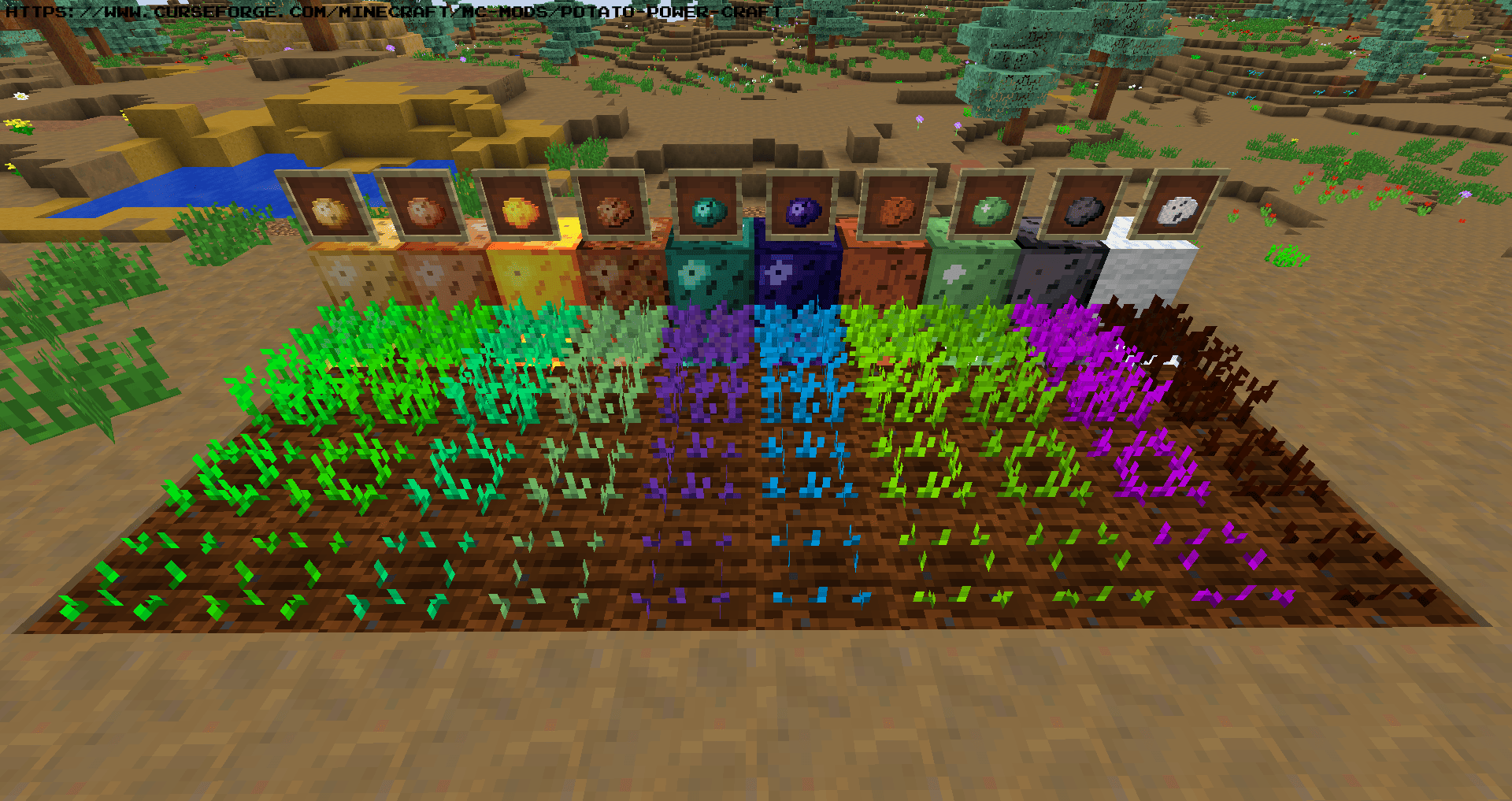 Аддоны Potato Power Craft — Minecraft Моды — MetaMods
