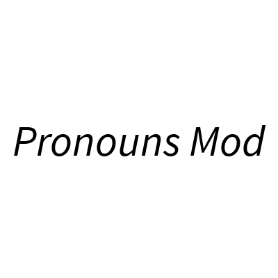 Скачать Pronouns-0.1.0.jar — ProNouns — MetaMods