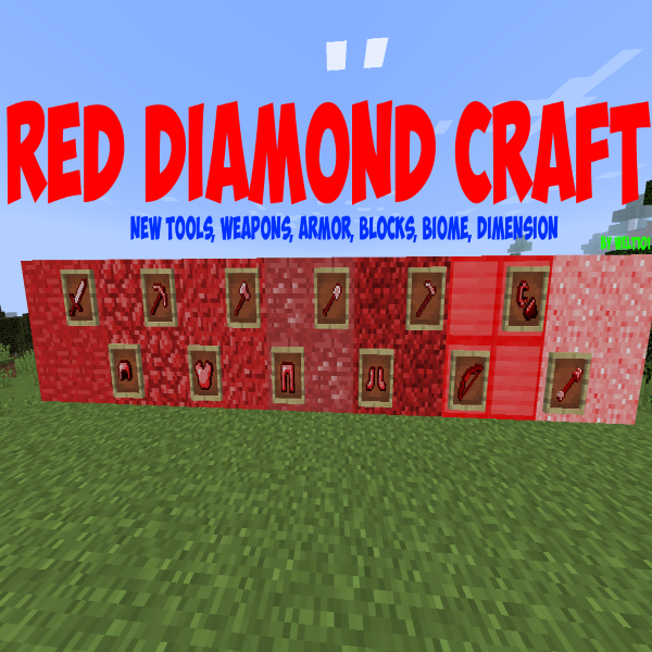 Download Red Diamond Craft — Minecraft Mods — MetaMods