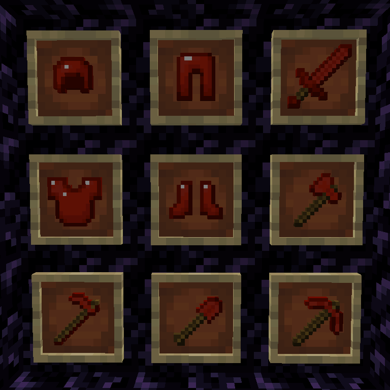 Галерея Redstone Armor and Tools — Minecraft Моды — MetaMods
