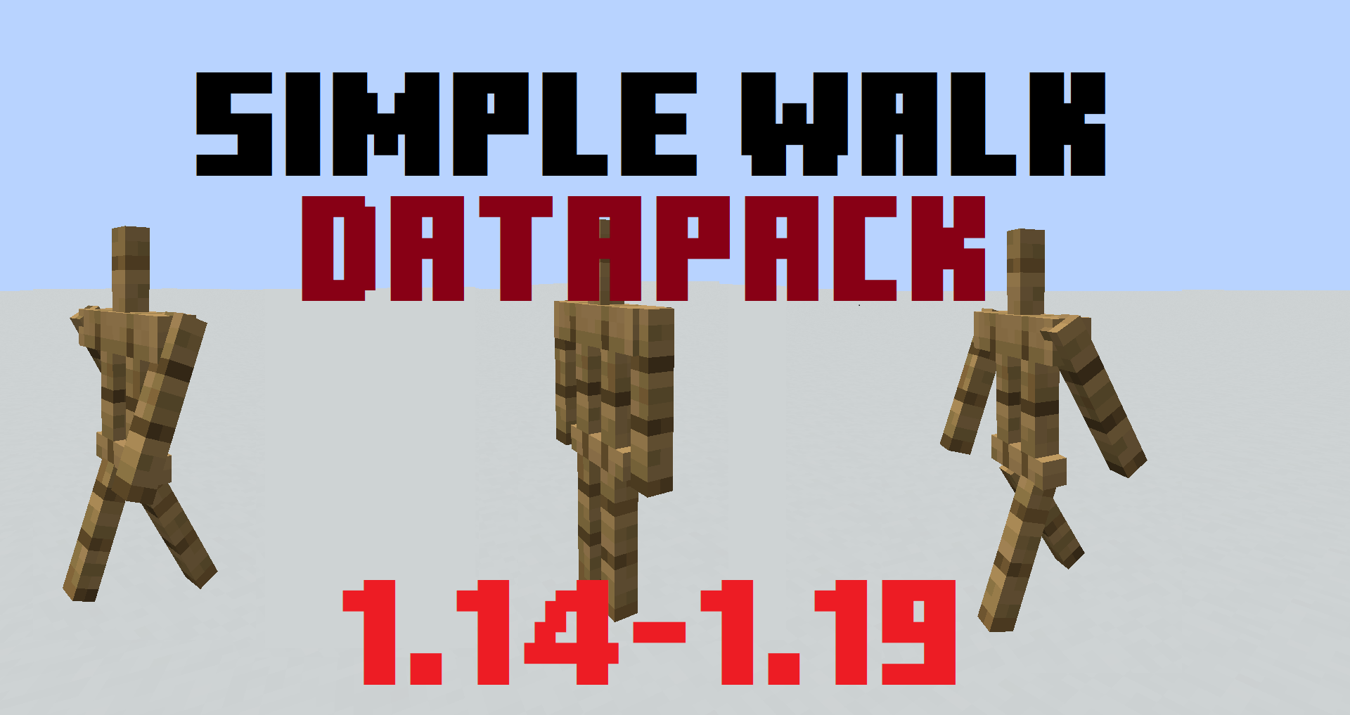 Скачать Simple Armorstand Walk Animation — Minecraft Моды — MetaMods
