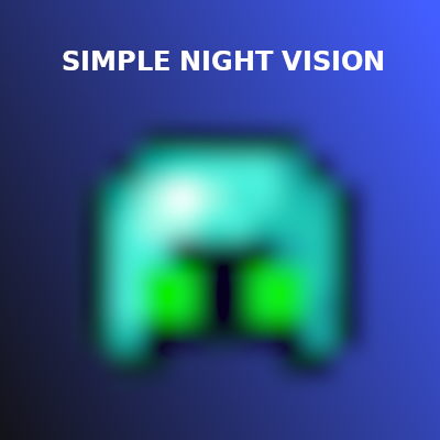 Скачать Simple Night Vision — Minecraft Моды — MetaMods