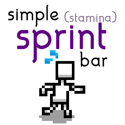 Скачать Simple Sprint (stamina) Bar — Minecraft Моды — MetaMods