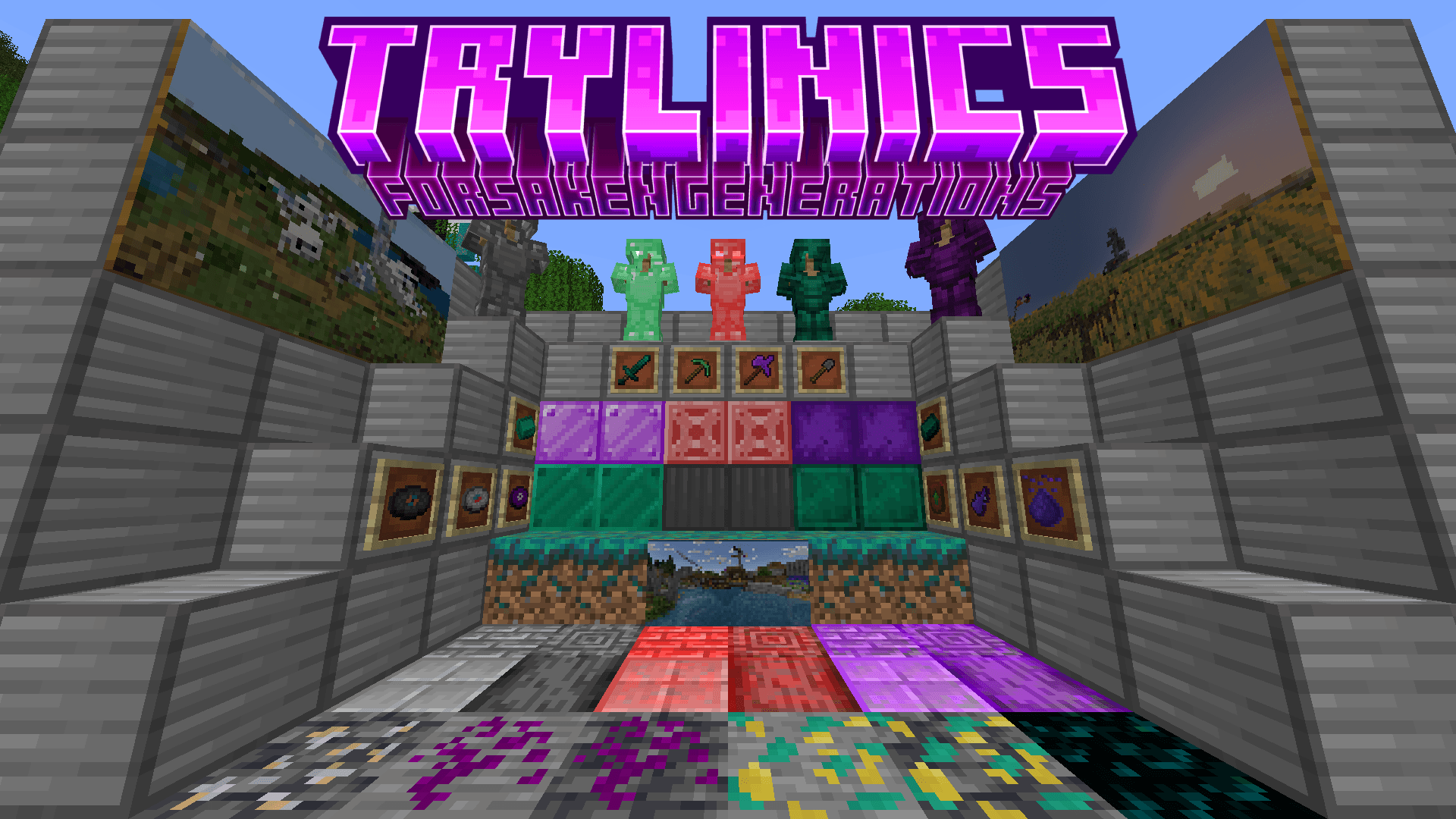 Download Trylinics: Forsaken Generations — Minecraft Mods — MetaMods