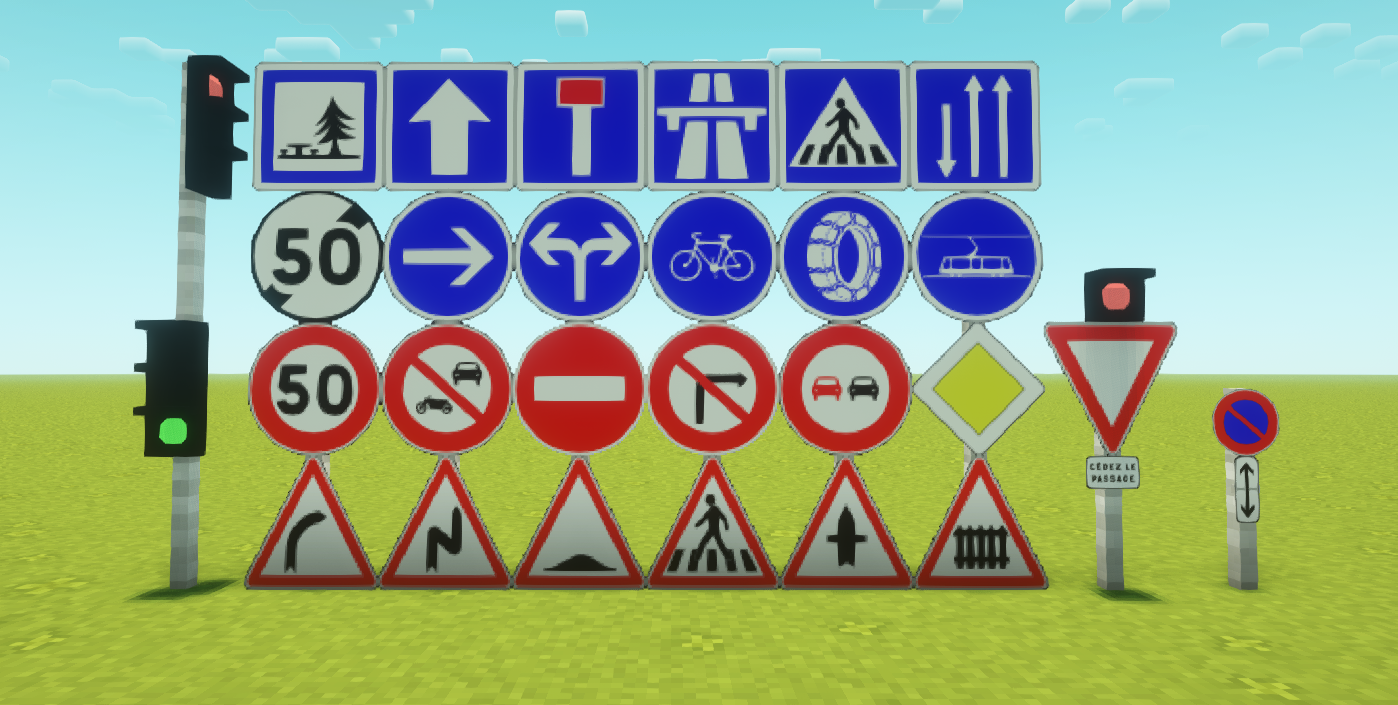 Gallery Ultimate Road Signs and Signals — Minecraft Mods — MetaMods