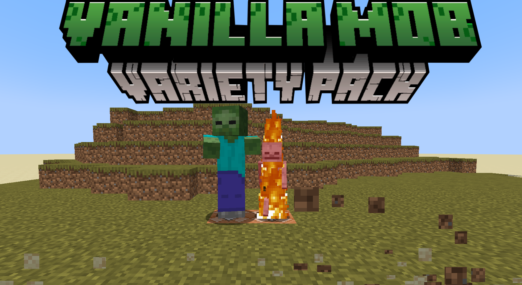 Скачать Vanilla Mob Variety Pack — Minecraft Моды — MetaMods