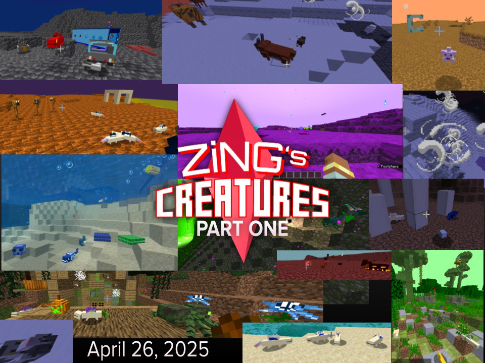 Галерея ZiNG's Creatures — Minecraft Моды — MetaMods