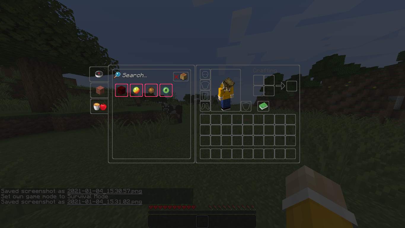 Скачать Compliance Transperent GUI — Minecraft Ресурспаки — MetaMods