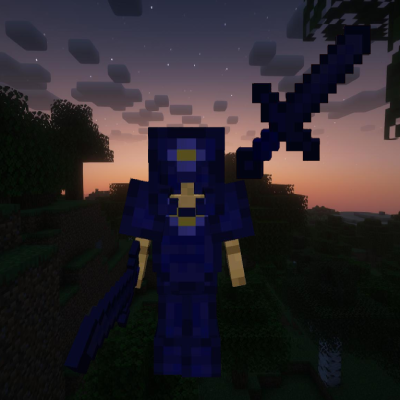 Скачать Dark Blue Set — Minecraft Ресурспаки — MetaMods