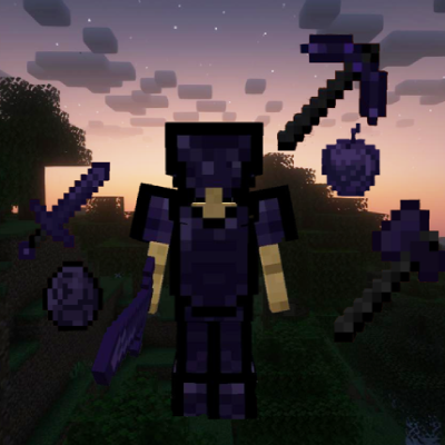 Скачать Dark Purple Items — Minecraft Ресурспаки — MetaMods