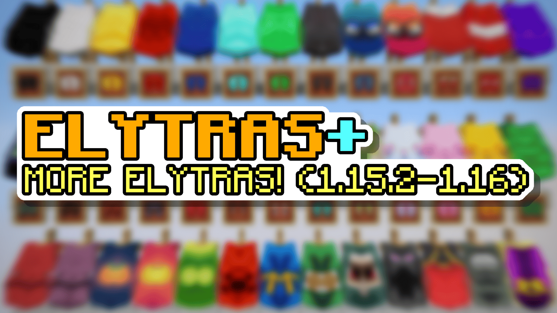 Галерея Elytras+ - More Elytras! — Minecraft Ресурспаки — MetaMods