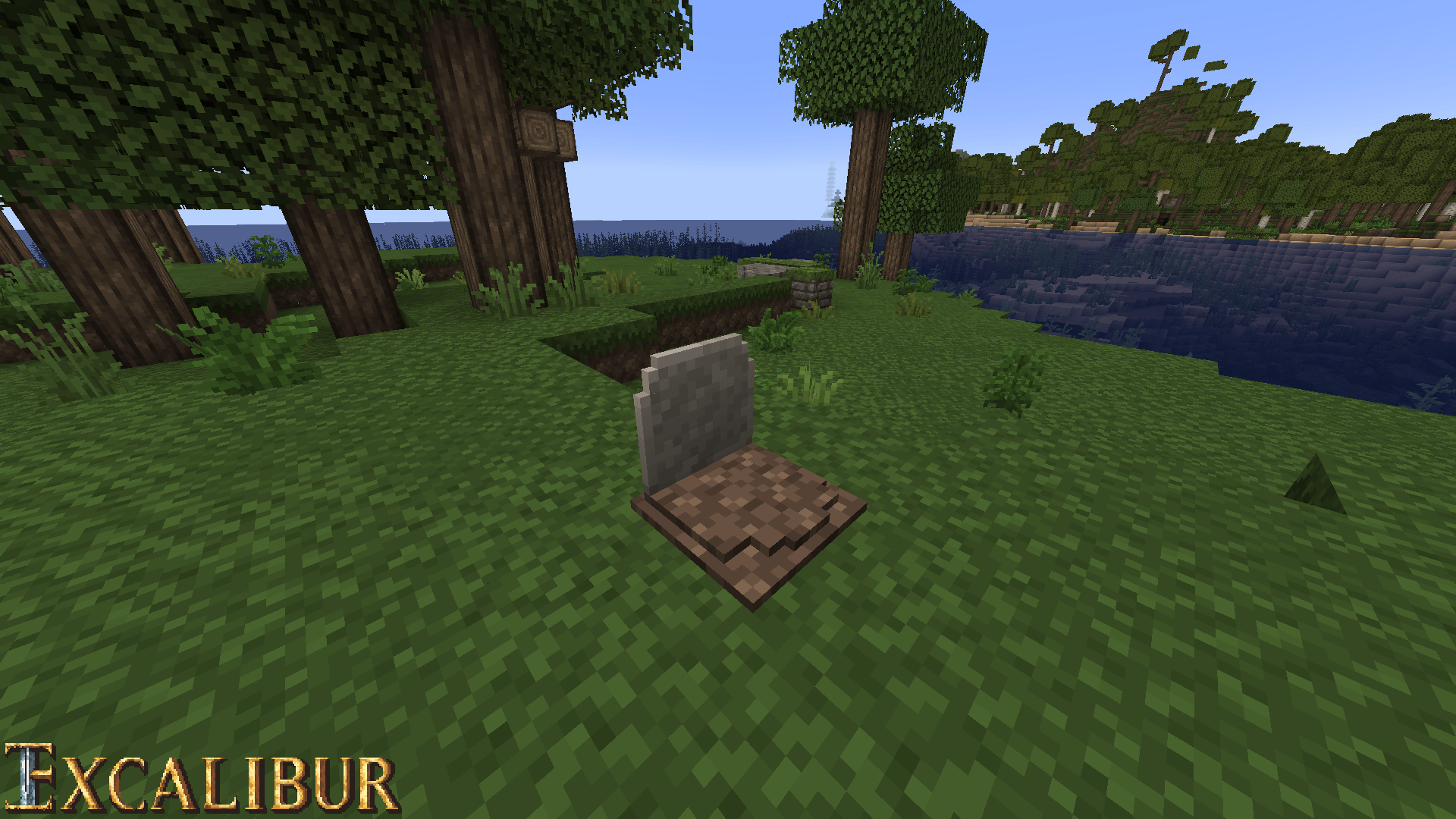 Скачать Excalibur | GraveStone Mod Support — Minecraft Ресурспаки ...