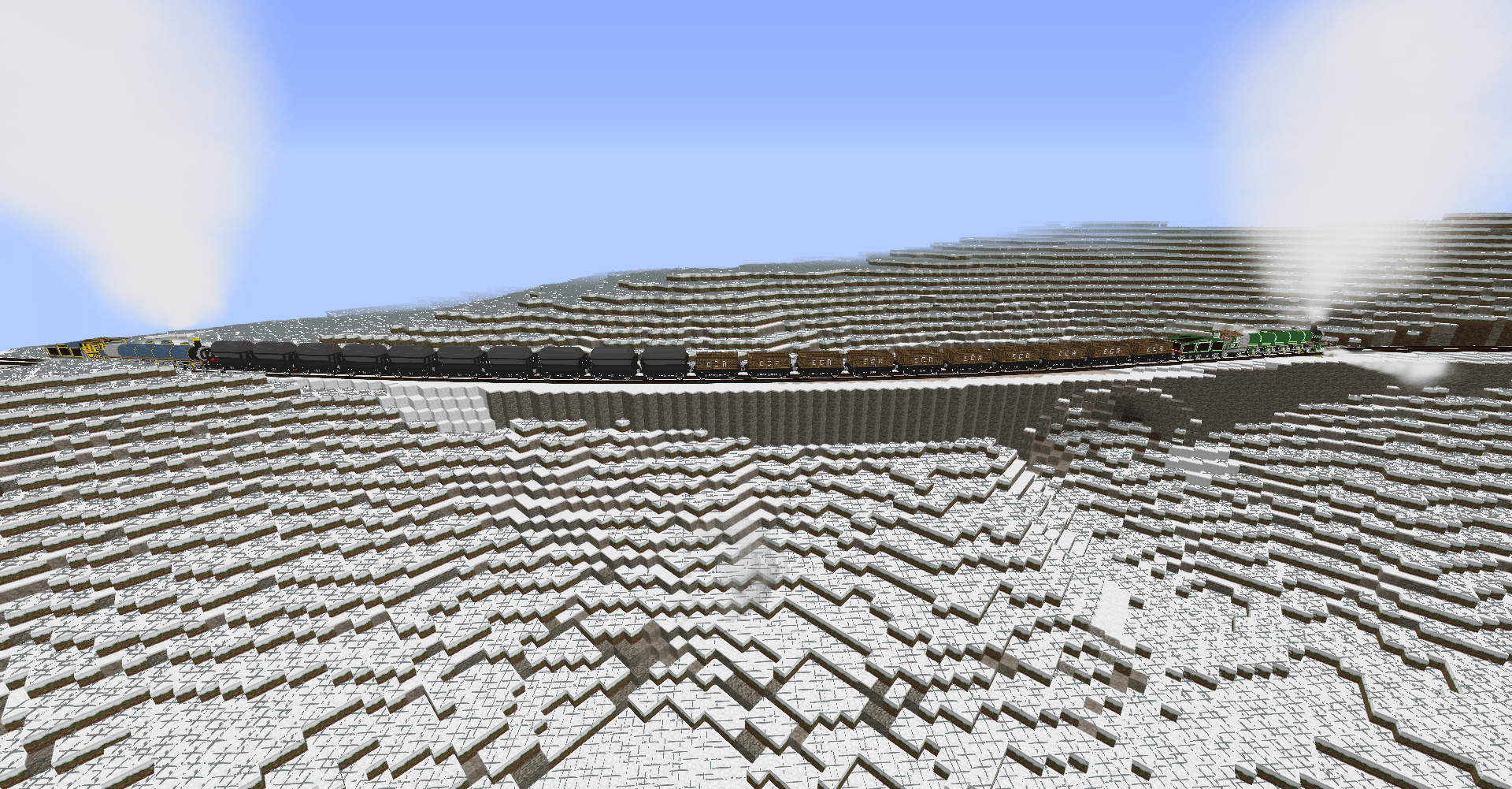 Галерея [Immersive Railroading] Shaded's Custom Voxel Train Pack REBORN ...