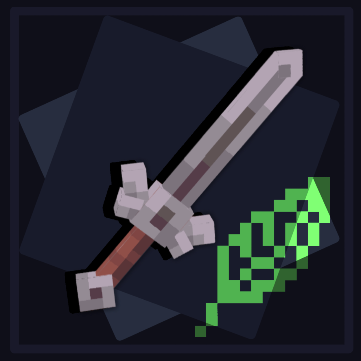 Скачать Leafs Weapons&Tools — Minecraft Ресурспаки — MetaMods