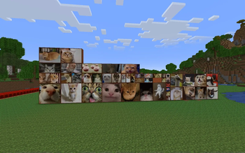 Скачать Meme Cat Paintings — Minecraft Ресурспаки — MetaMods