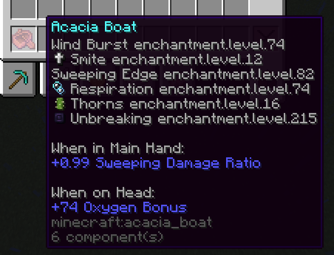 Скачать Overloaded Enchantments (Enchantment Language Fix) — Minecraft Ресурспаки — MetaMods