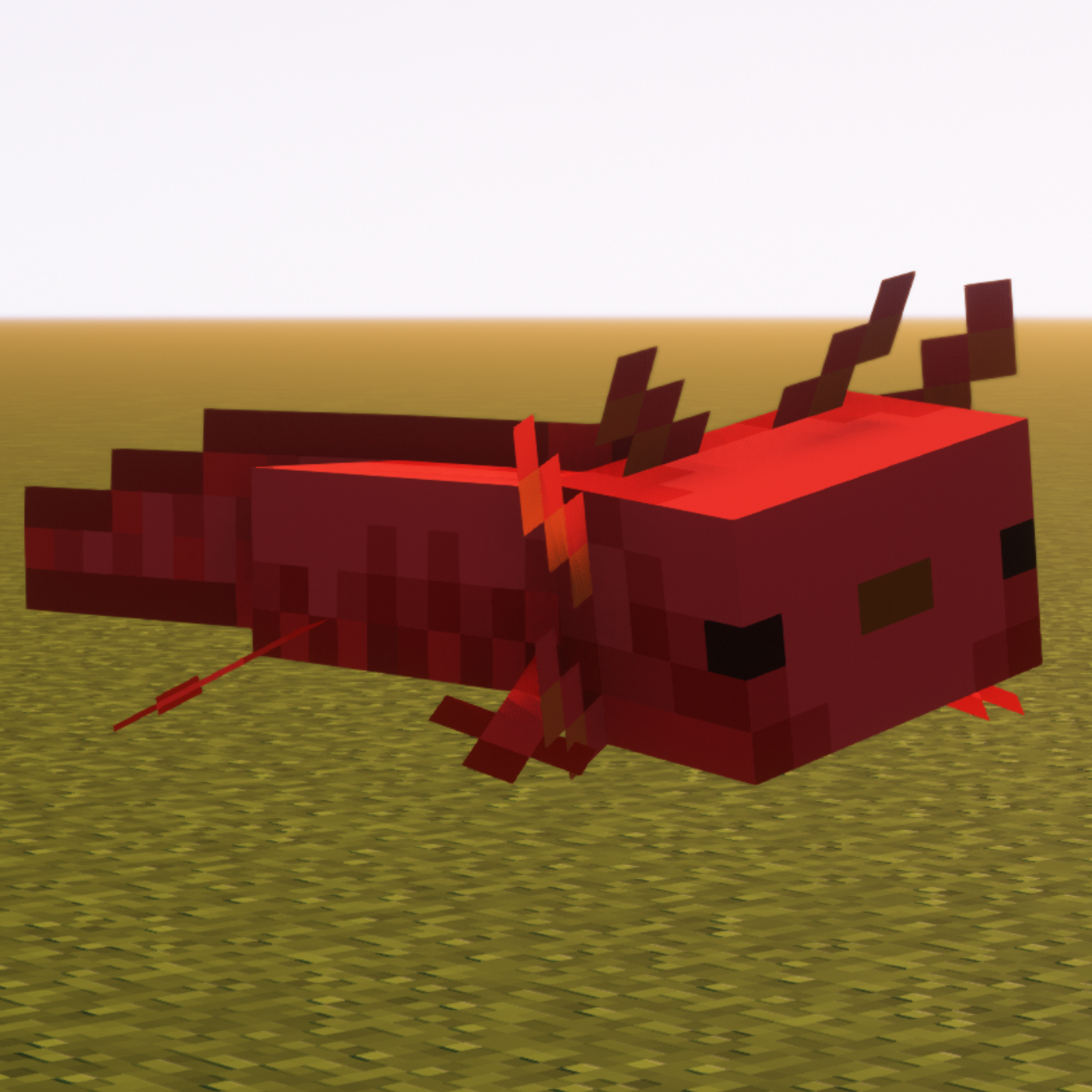 Скачать Red Axolotl — Minecraft Ресурспаки — MetaMods
