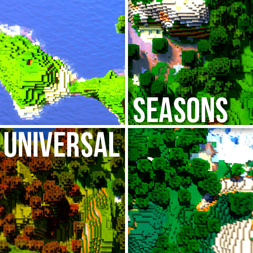 Галерея Universal Seasons — Minecraft Ресурспаки — MetaMods