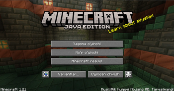 Скачать uzbek tili — Minecraft Ресурспаки — MetaMods