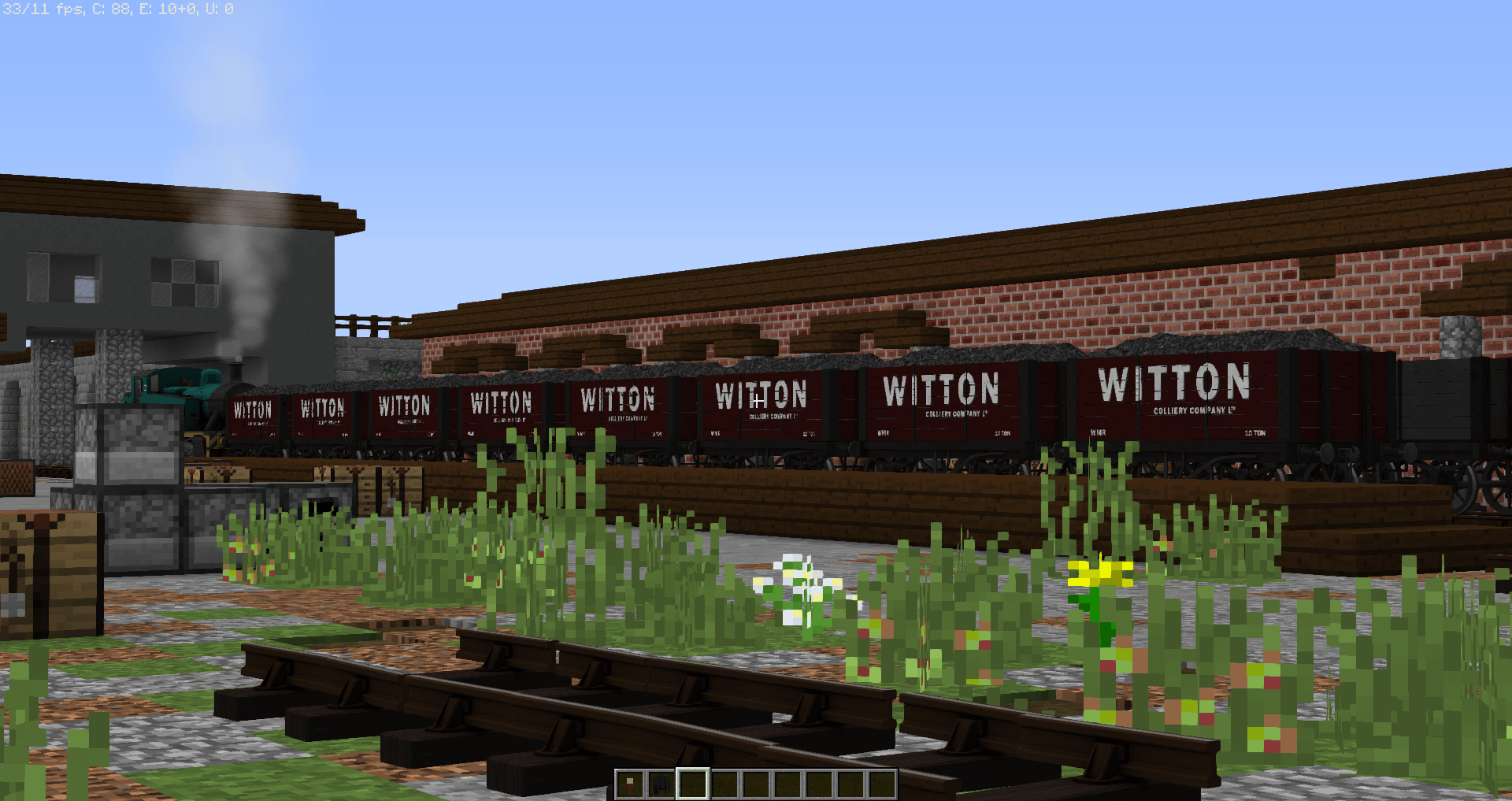 Галерея Wagon Works! (A Team S&S Project) - Immersive Railroading — Minecraft Ресурспаки — MetaMods