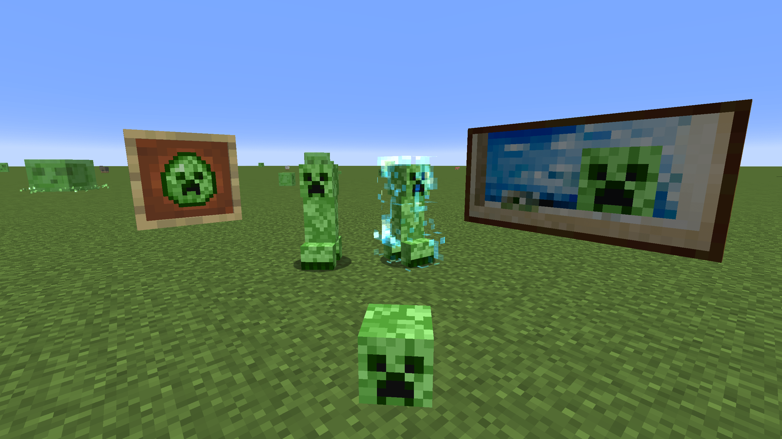 Галерея WayneSmith64's Creeper Retexture — Minecraft Ресурспаки — MetaMods