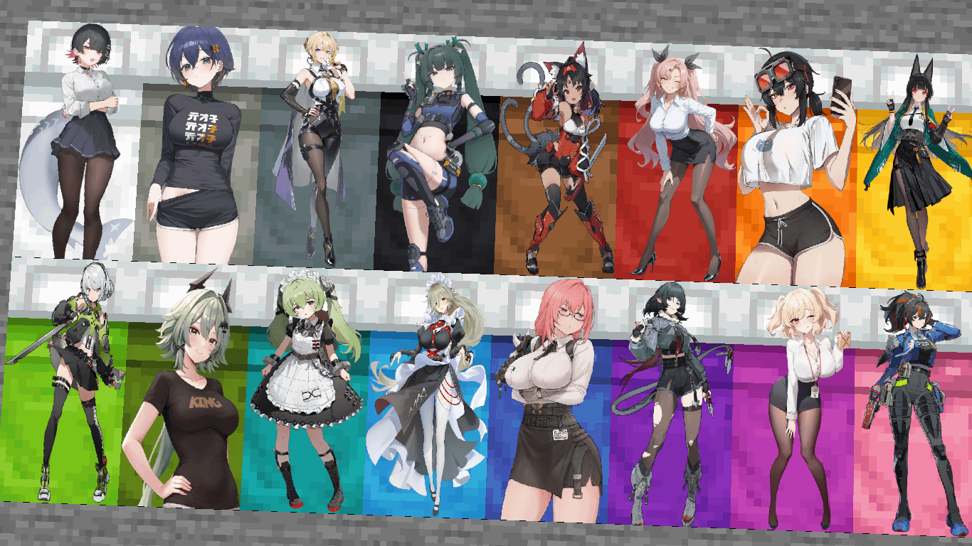 Галерея zenless zone zero waifu Beds — Minecraft Ресурспаки — MetaMods