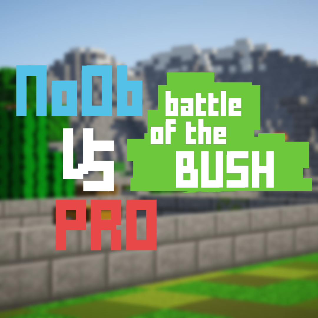 Reviews Noob Vs Pro - Battle Of The Bush — Minecraft Worlds — MetaMods